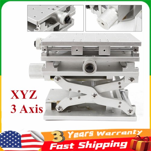 XYZ Axis Positioning Moving Work Table Workbench Laser Marking Machine ...