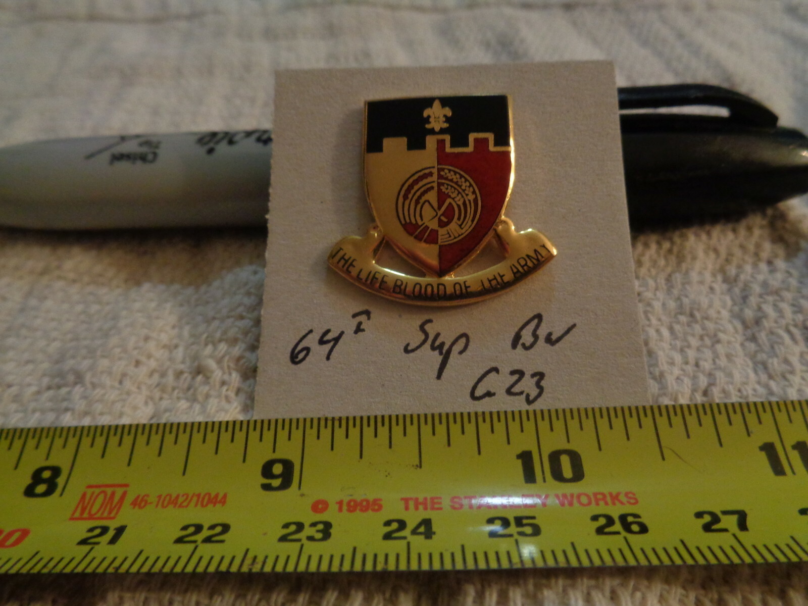 64th Support Battalion G23 Unit Crest, DI, DUI (DRAW#4) | eBay
