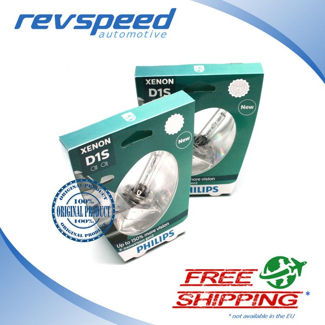 Philips D1s Xenon Xtreme Vision Gen2 150 Car Headlights Bulb 85415xv2s1 ...