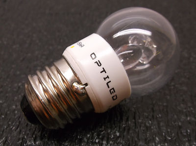 10pk OPTILED 1209010218 LED Light Bulb A12 585-610nm Amber (C27) | eBay