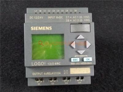 ONE used Siemens LOGO! 12/24RC 6ED1 052-1MD00-0BA5 | eBay