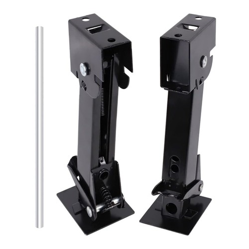 2 Pack Trailer Swing Down Folding Stabilizer Jacks Set 1000lb RV 12" to ...