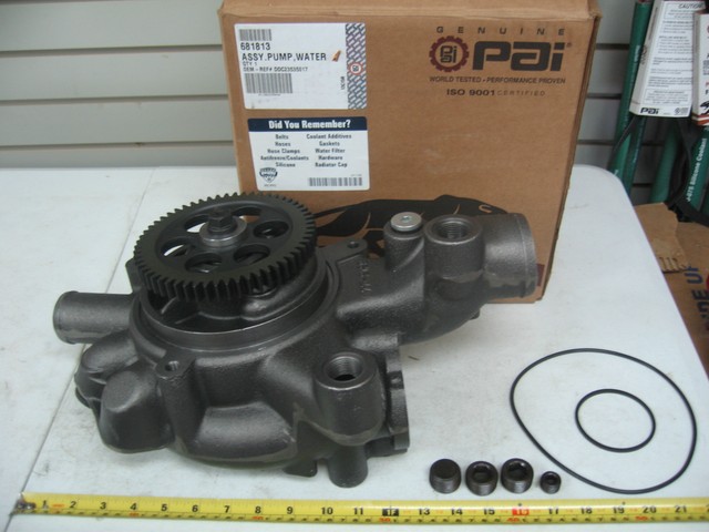 Water Pump for Detroit Series 60 12.7l 14l EGR Pai# 681813 Ref 23535017 ...