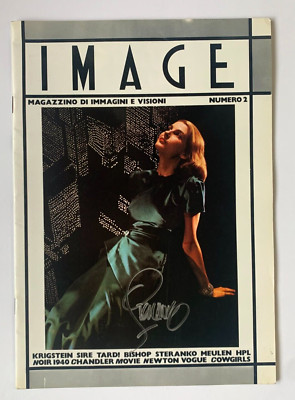 JIM STERANKO signed 1983 IMAGE magazine, Printed in Italy. inside Russ ...