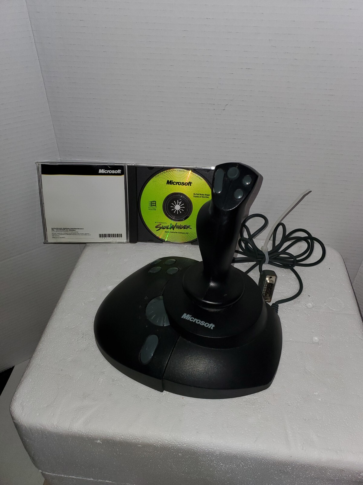 Microsoft SideWinder Precision Pro Joystick PC Flight Simulator ...