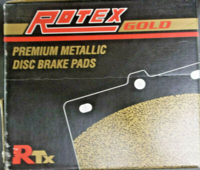 Front Disc Brake Pad Set, Semi-Metallic - Rotex D9957D | eBay