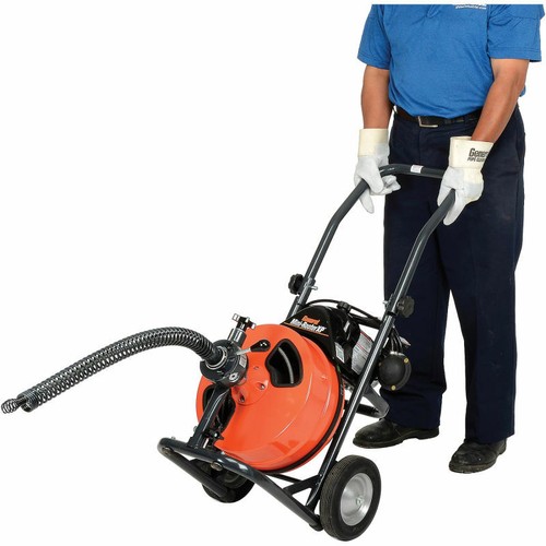 NEW! Mini-Rooter XP Drain/Sewer Cleaning Machine W/ 75' x 3/8" Cable ...