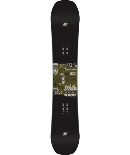 K2 Snow Afterblack Men's Park Snowboard, 160cm MY25 | eBay