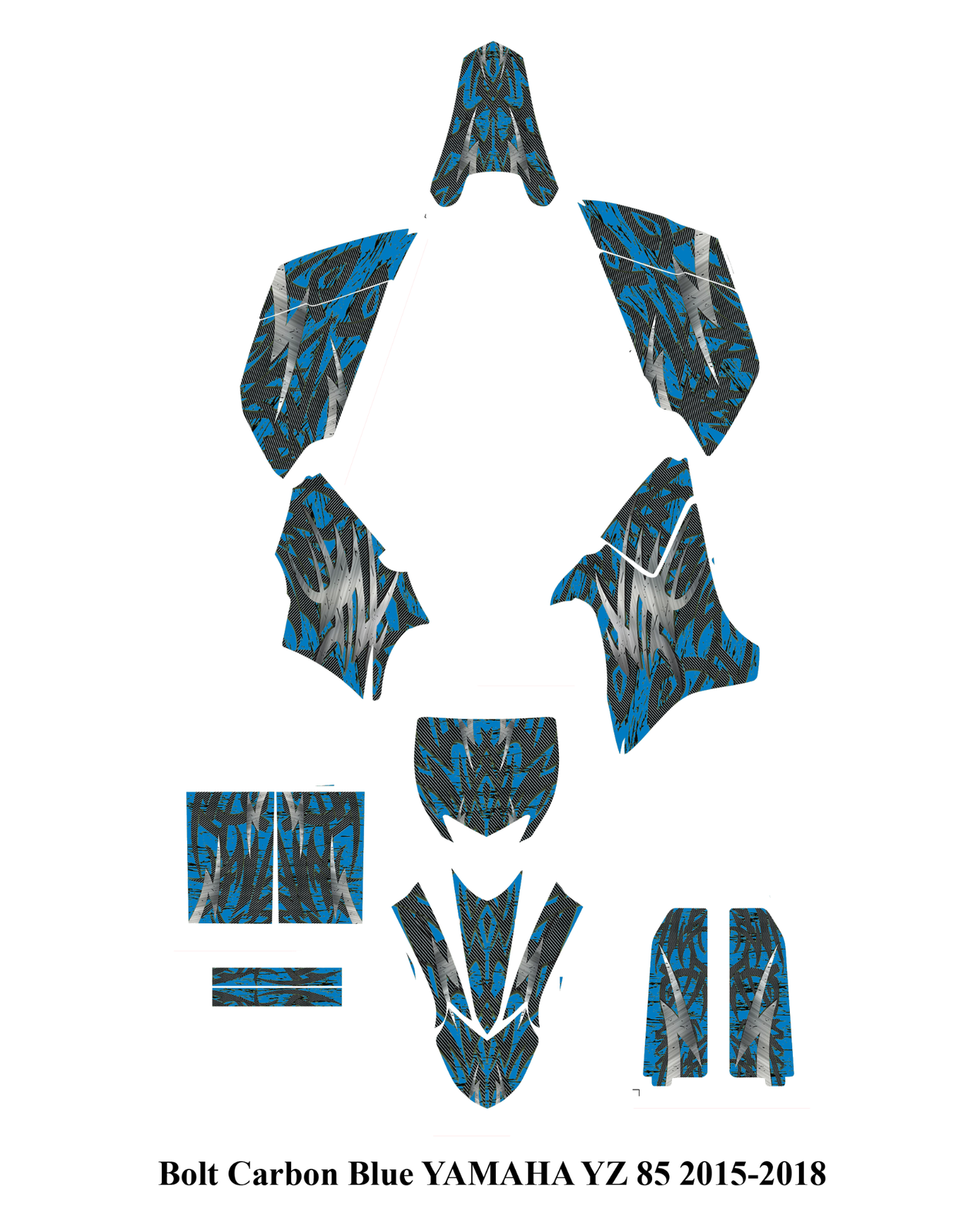 For Yamaha YZ85 YZ 85 2015-2021 Graphics Kits Decal Decals Stickers ...