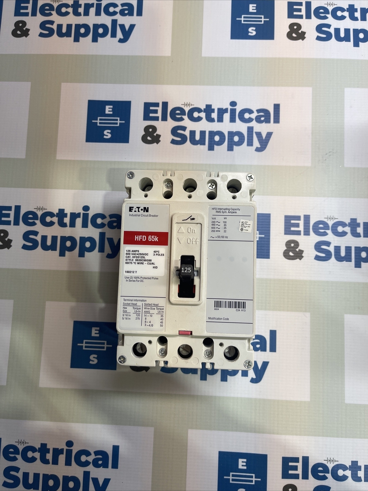 Eaton Cutler Hammer HFD3125L Circuit Breaker for sale online | eBay