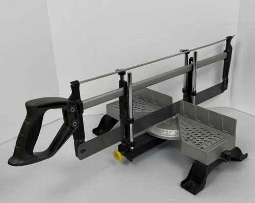 STANLEY 20-800 27.75-in. Adjustable Angle Clamping Miter Box w/ 22-in ...