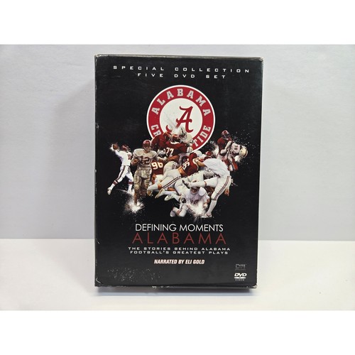 Defining Moments: Alabama Football 2008 ~ 5 DVD Box Set Crimson Tide ...