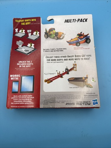 Angry Birds Go Telepods Multi-Pack 2 Teleport Karts, Hasbro Toys USA ...