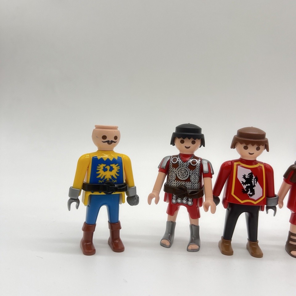 Playmobil Knights Medieval Figure Toy Lot Of 6 Horse Catapult ...
