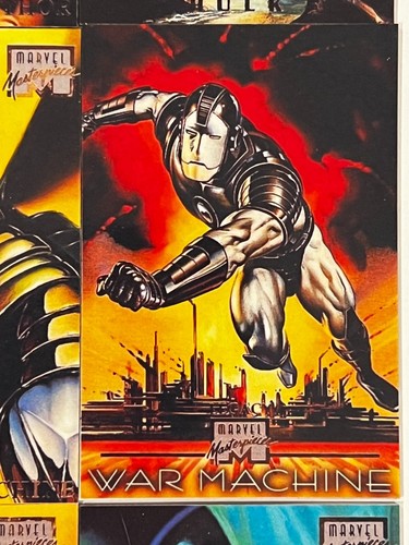 1996 Marvel Masterpieces Refrigerator MAGNET 2" x 3" #69 WAR MACHINE | eBay