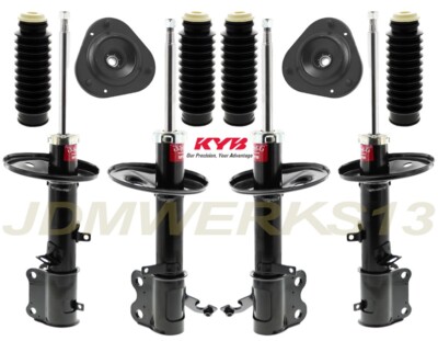KYB 4 STRUTS SHOCKS STRUT MOUNTS & BOOTS KIT for LEXUS ES330 2004 04 05 ...