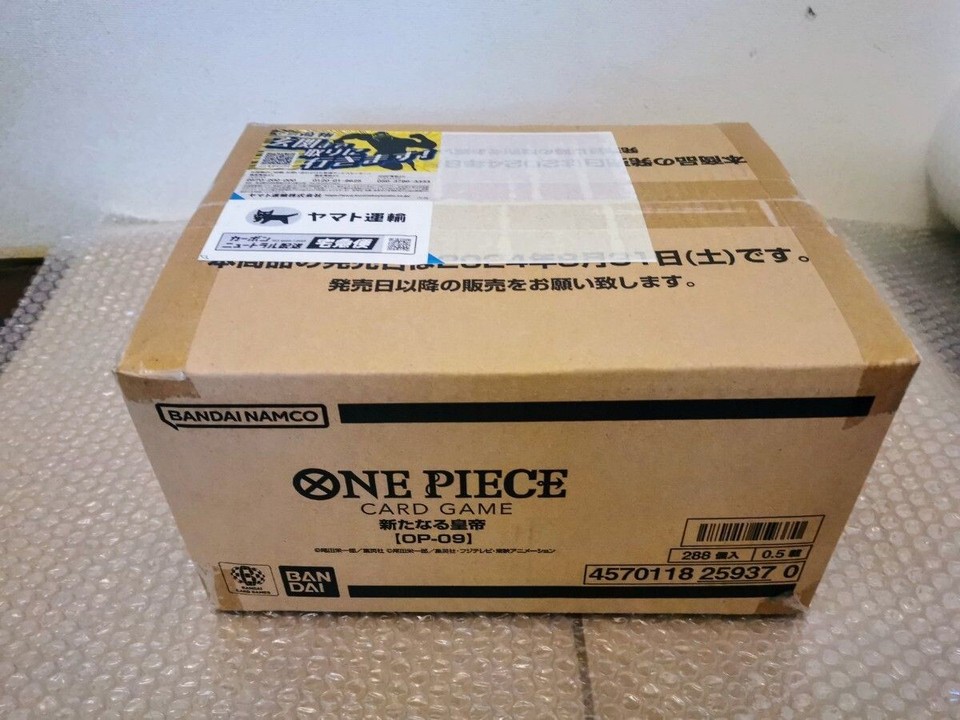 ONE PIECE Case 12 Box OP9 OP09 OP-09 The New Emperors &20 3rd ...