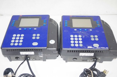 Lot of 2 ADP 4500 Employee Time Clocks Quick Punch Touch ID by Kronos ...