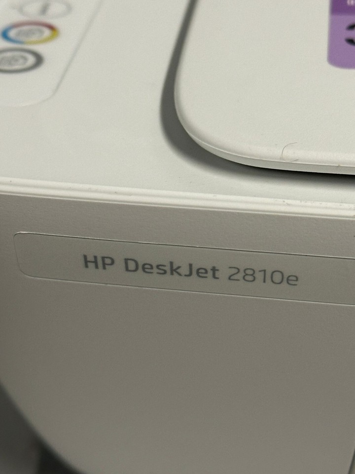 HP DeskJet 2810e All-in-One Wireless Inkjet Printer w/ Ink & Warranty ...