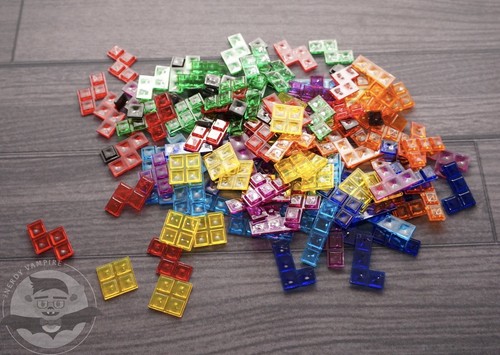 Tetris Strategy Board Game | All 112 Tetriminos Block Shape Pieces ...