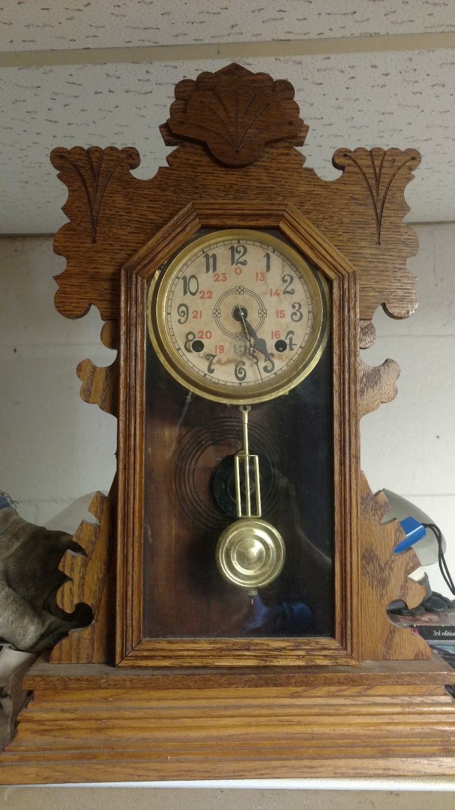 Antique Ansonia 8-Day Shelf Clock turn of the century. Works perfect | eBay