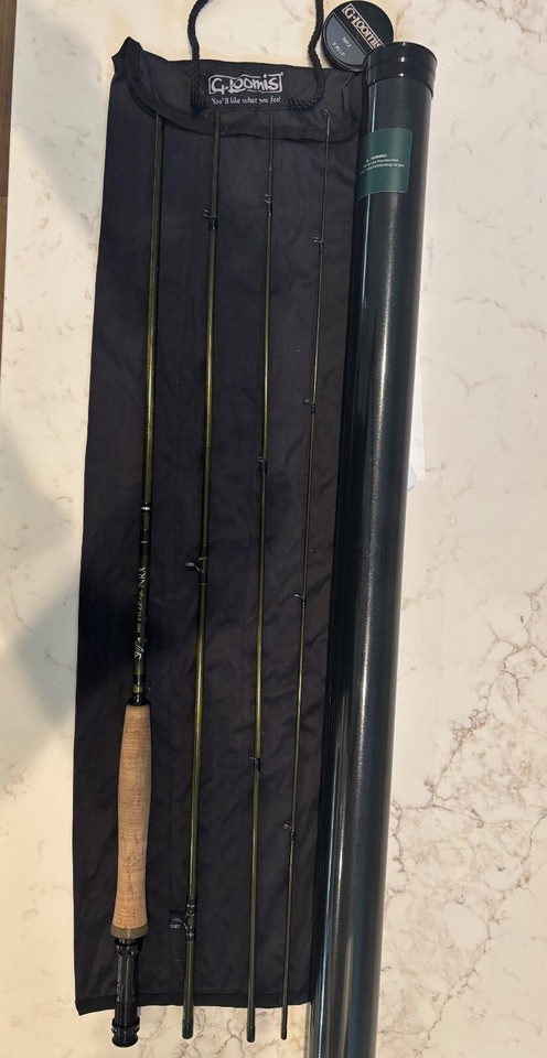 **PRISTINE ** G LOOMIS NRX LP Green Blank 5wt. 9’ft fly rod ** MINT ...