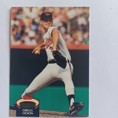 Gregg Olson Baseball Card #293 | eBay