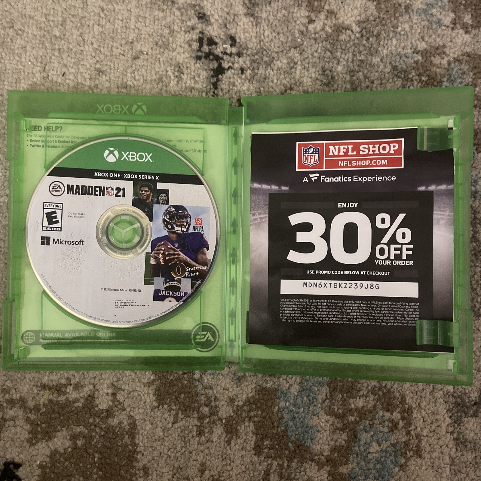 🔥 Madden NFL 21 (Xbox One/X) Mint Disc. See Description | eBay