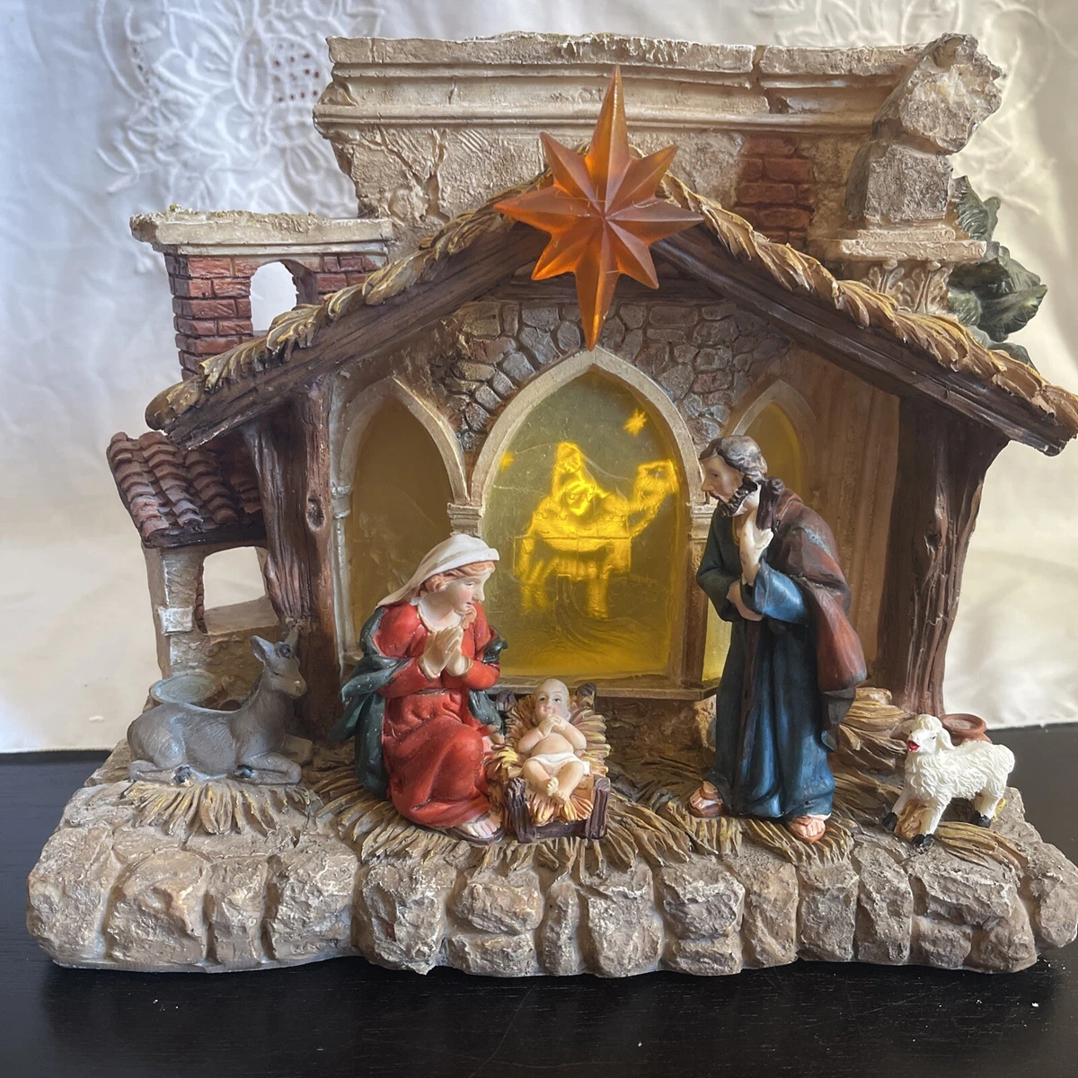 Nativity Backdrop Scene