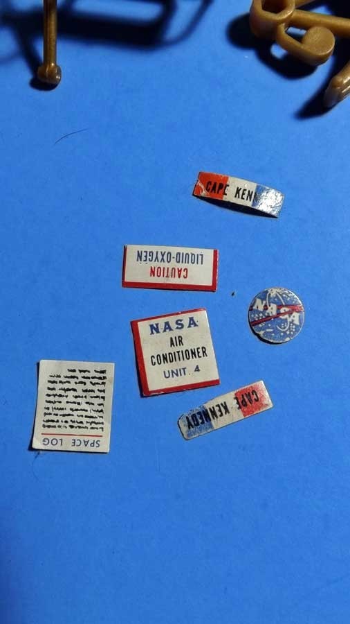 Vintage MARX TOYS ~ Astronaut Accessories for 9 Inch JOHNNY APOLLO ...
