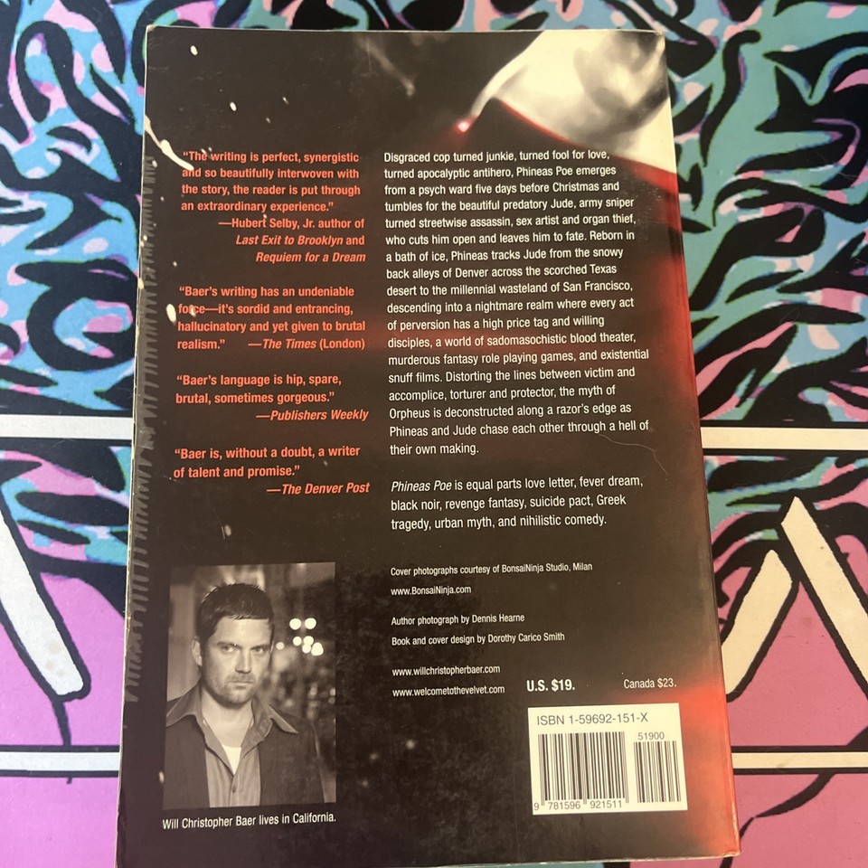 PHINEAS POE: KISS ME JUDAS, PENNY DREADFUL, HELL'S HALF By Will Christopher Baer 9781596921511| eBay