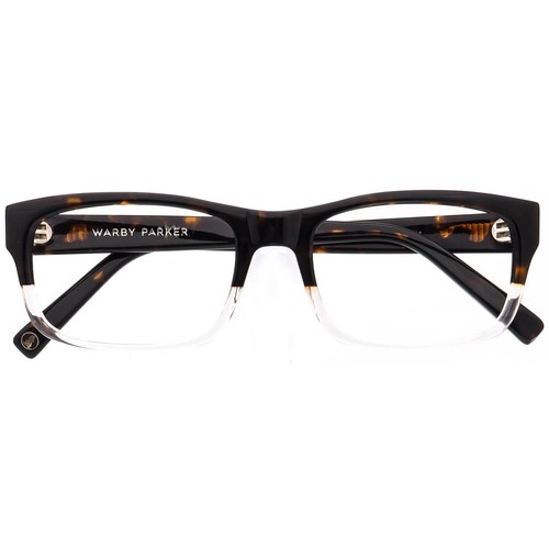 Warby Parker Eyeglasses Wiloughby 203 Tennessee Whiskey/Clear Frame 52 ...