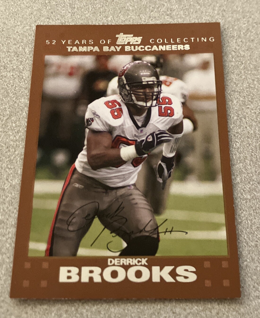 2007 Topps Football Copper #282 Derrick Brooks Buccaneers /2007 | eBay