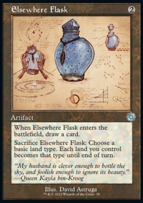 MTG Elsewhere Flask (78/126) The Brothers' War Retro Artifacts LP | eBay