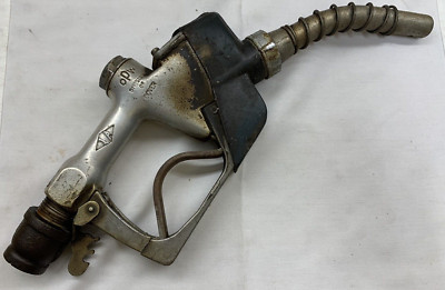 Vintage OPW FIL-O-MATIC R278 Metal Gas Pump Nozzle Orig 6/1961 8/1965 ...