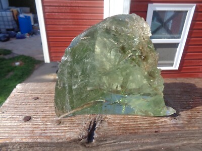 Glass Rock Slag Pretty Clear Olive Green/Cloud 4.10 lbs V33 Rocks ...