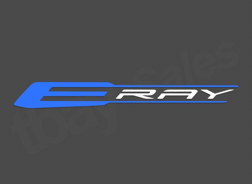 ELECTRIC ERAY C8 Corvette E-RAY Decal Sticker Stingray HYBRID Z51 Z06 ...
