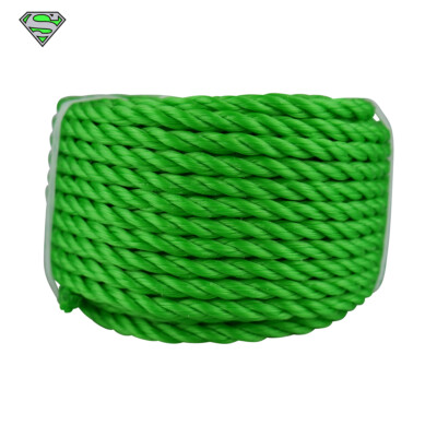 Strong Multi-Purpose Rope 6mm x 20m | Twisted Chord Poly Rope | Green ...