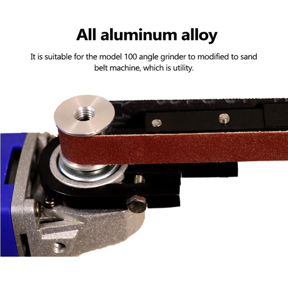 DIY Angle Grinder Electric Belt Sander Attachment Polishing Tools ...