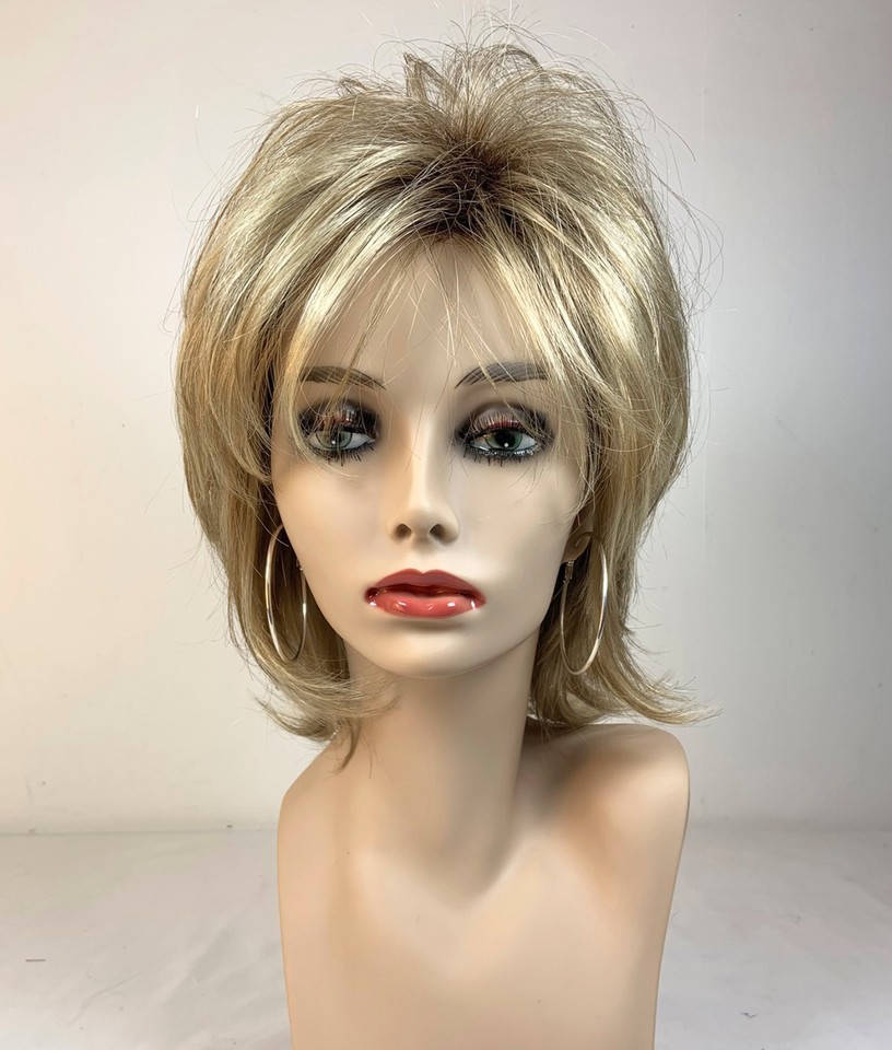 Noriko Wig Claire in Creamy Toffee-R Rooted Blond Everyday Natural Look ...