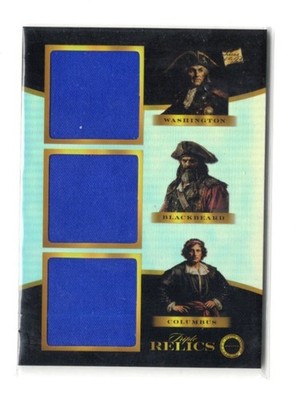 2025 Pieces of the Past Pirates Washington Columbus Blackbeard TRIPLE ...