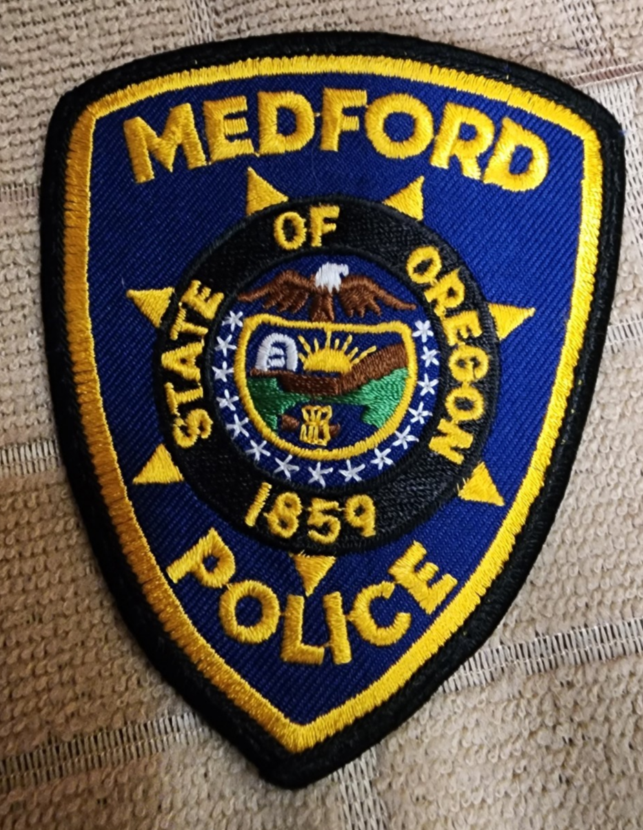 OR Medford Oregon Police Department Patch(3.5in) | eBay