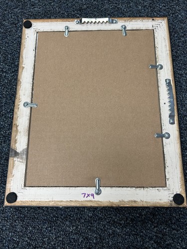 7x9 Brown Picture Frame, UV Glass, Free Custom Matting | eBay
