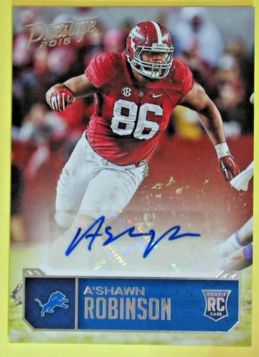 A'Shawn Robinson 2016 Prestige Rookie Autographs #7 | eBay
