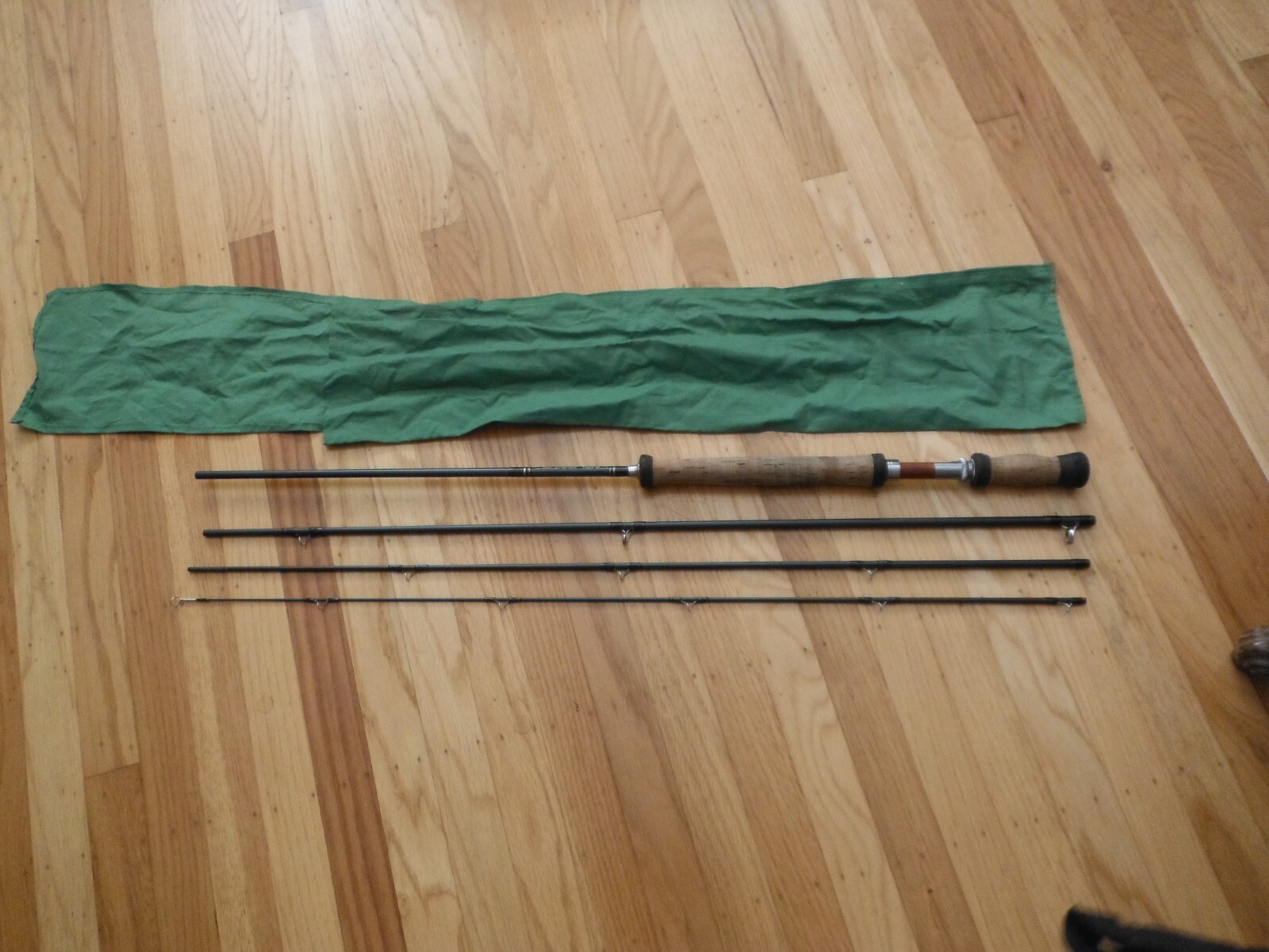 10' 8" 4PC 8 Wt Custom Built Fly Rod on Rainshadow Blank | eBay