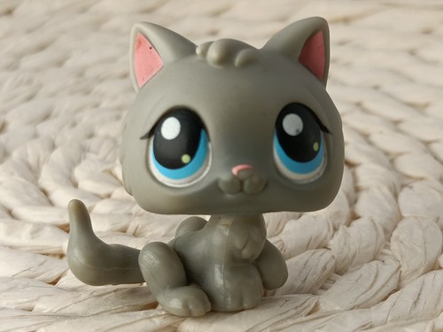 petshop authentic LPS Chat Chaton Snowshoe Kitty Cat rare #66 original ...