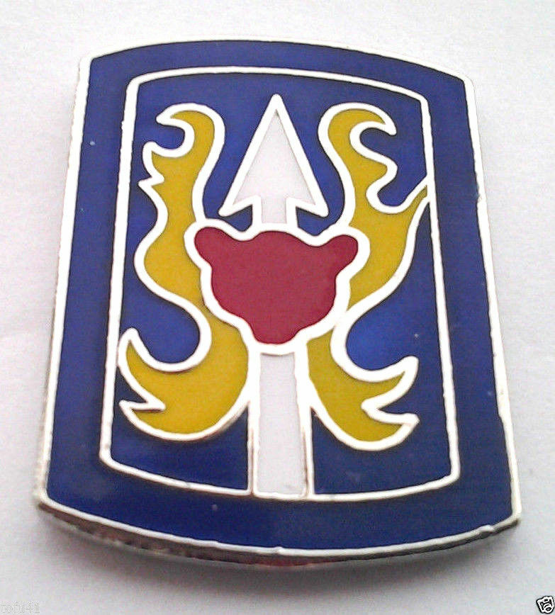 199TH INFANTRY BRIGADE (1") US ARMY Military Hat Pin 14662 HO | eBay