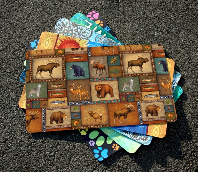 Toland Home Garden 18x30in Quilted Wilderness Indoor Outdoor Mat ...