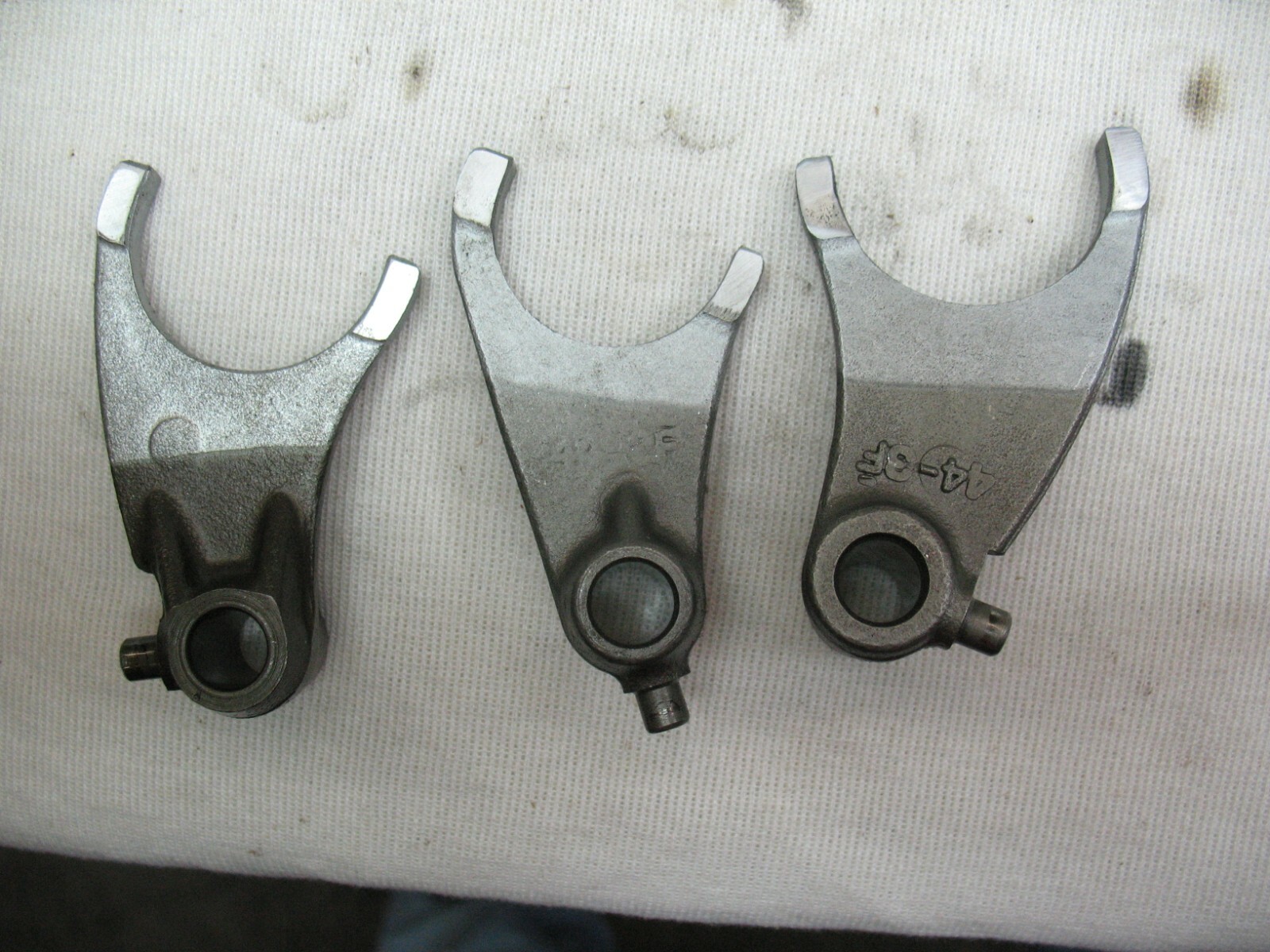 1993 SUZUKI GS500 GS 500 TRANSMISSION SHIFT DRUM + FORKS - GOOD SHIFTER ...