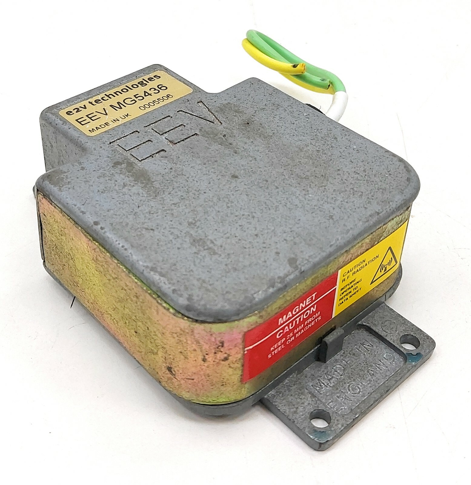 E2V EEV MG5436 X-Band Magnetron Output Power 0005506 | eBay